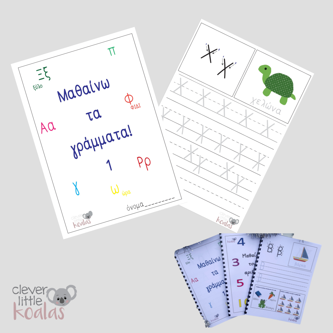 Learning the Alphabet - Set 1 Workbook – Clever Little Koalas
